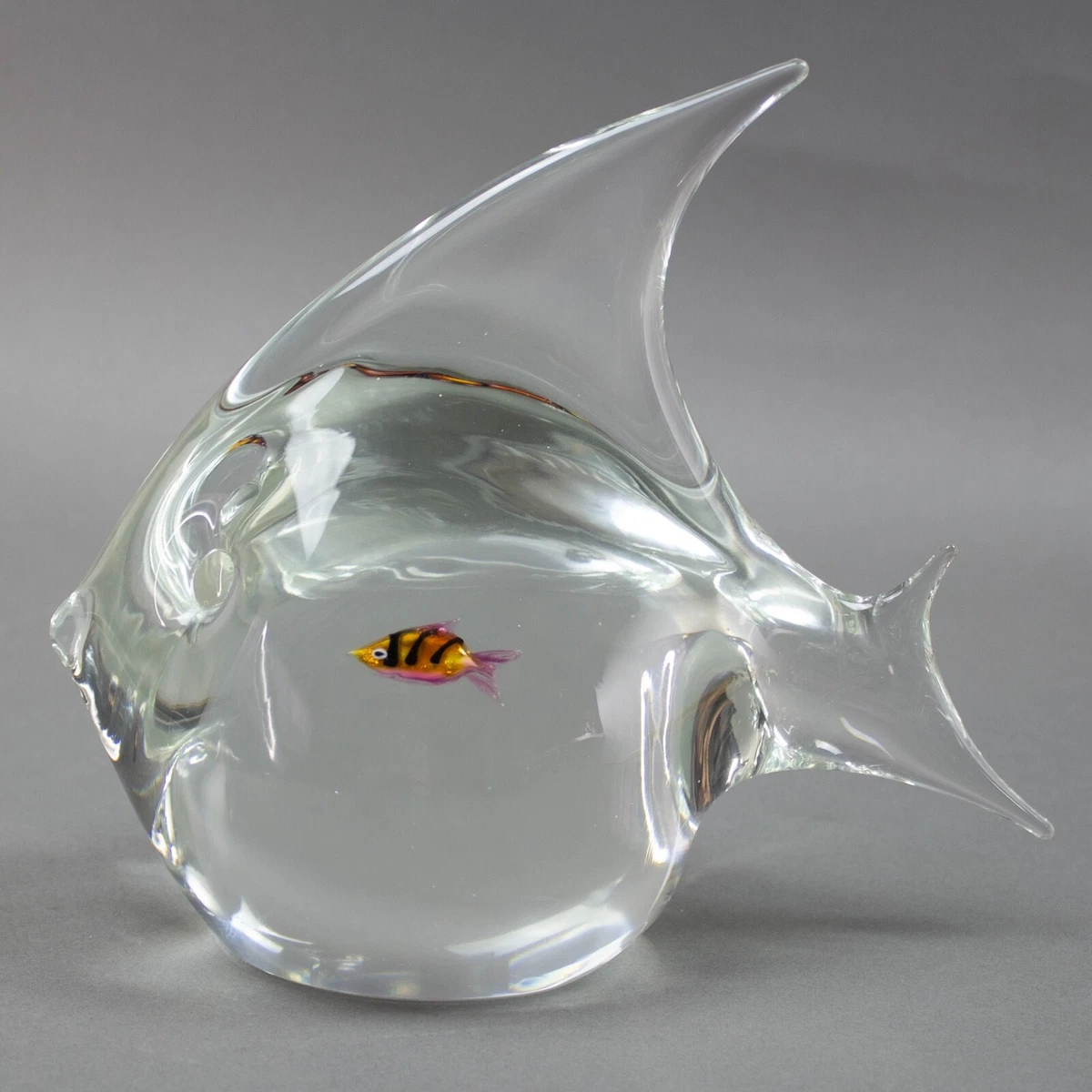 Murano Glass Fish Paperweight