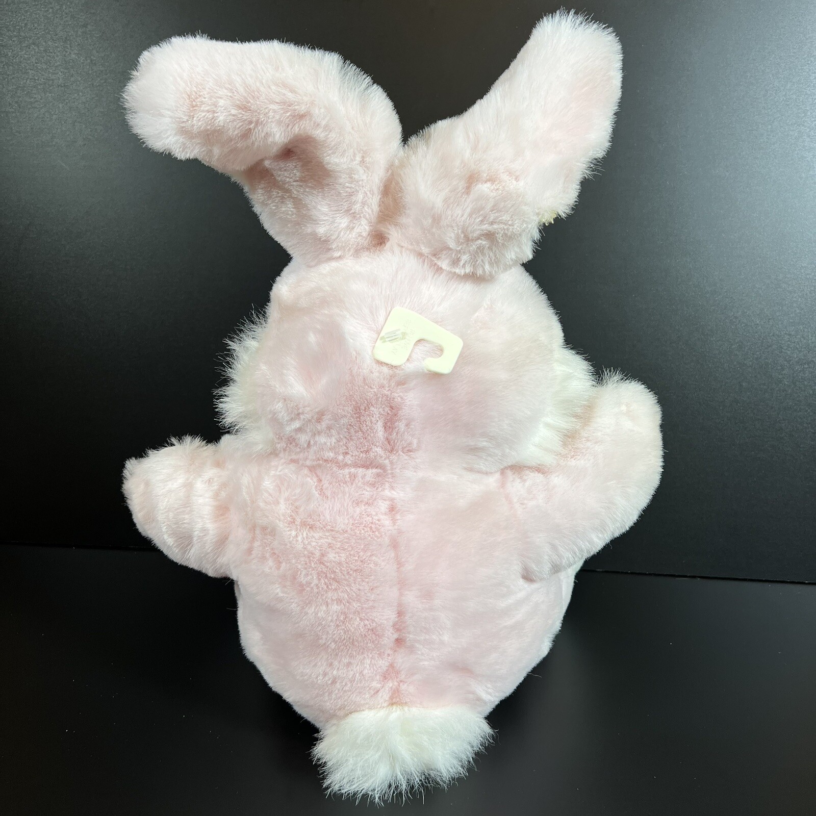 Vintage Dan Dee Easter Bunny Rabbit Pink Rainbow 22" Large Plush ...