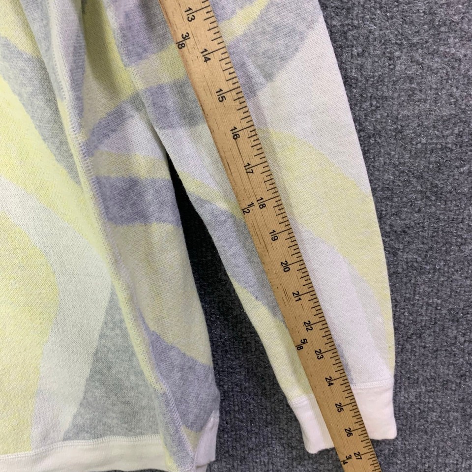 Kinross Cashmere Abstract Print Cashmere Blend Sweater Size M | eBay