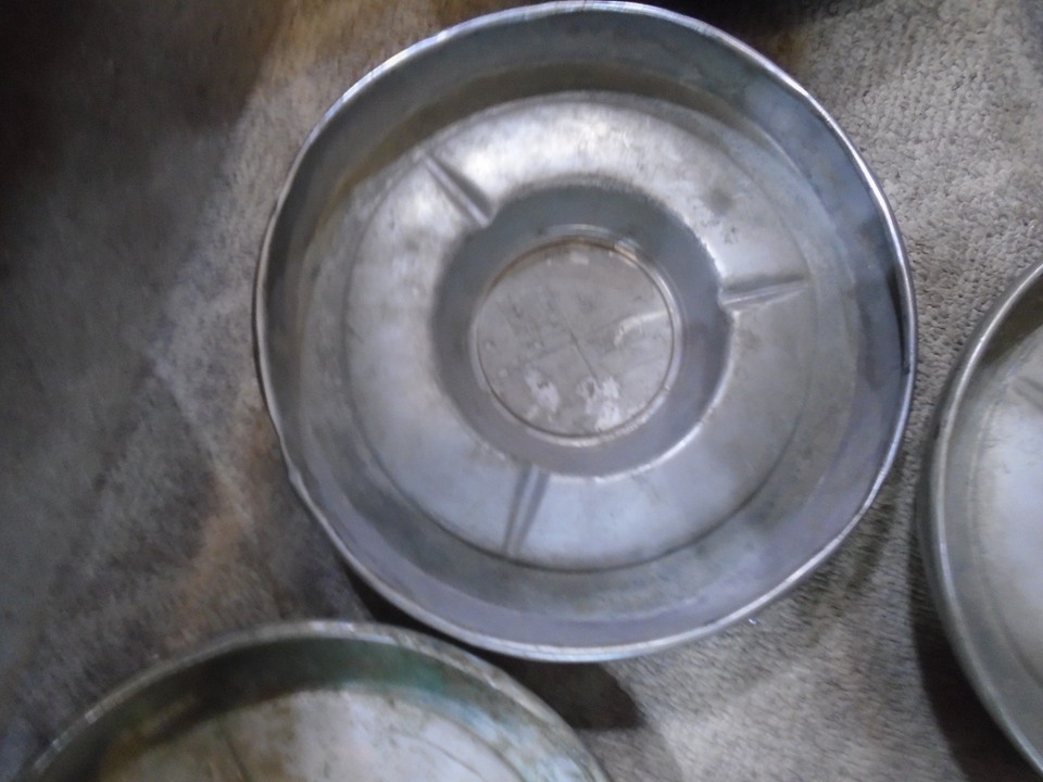 Set of 6 1958 Chevy Dog Dish Hubcaps 58 Bel Air Biscayne Delray ...
