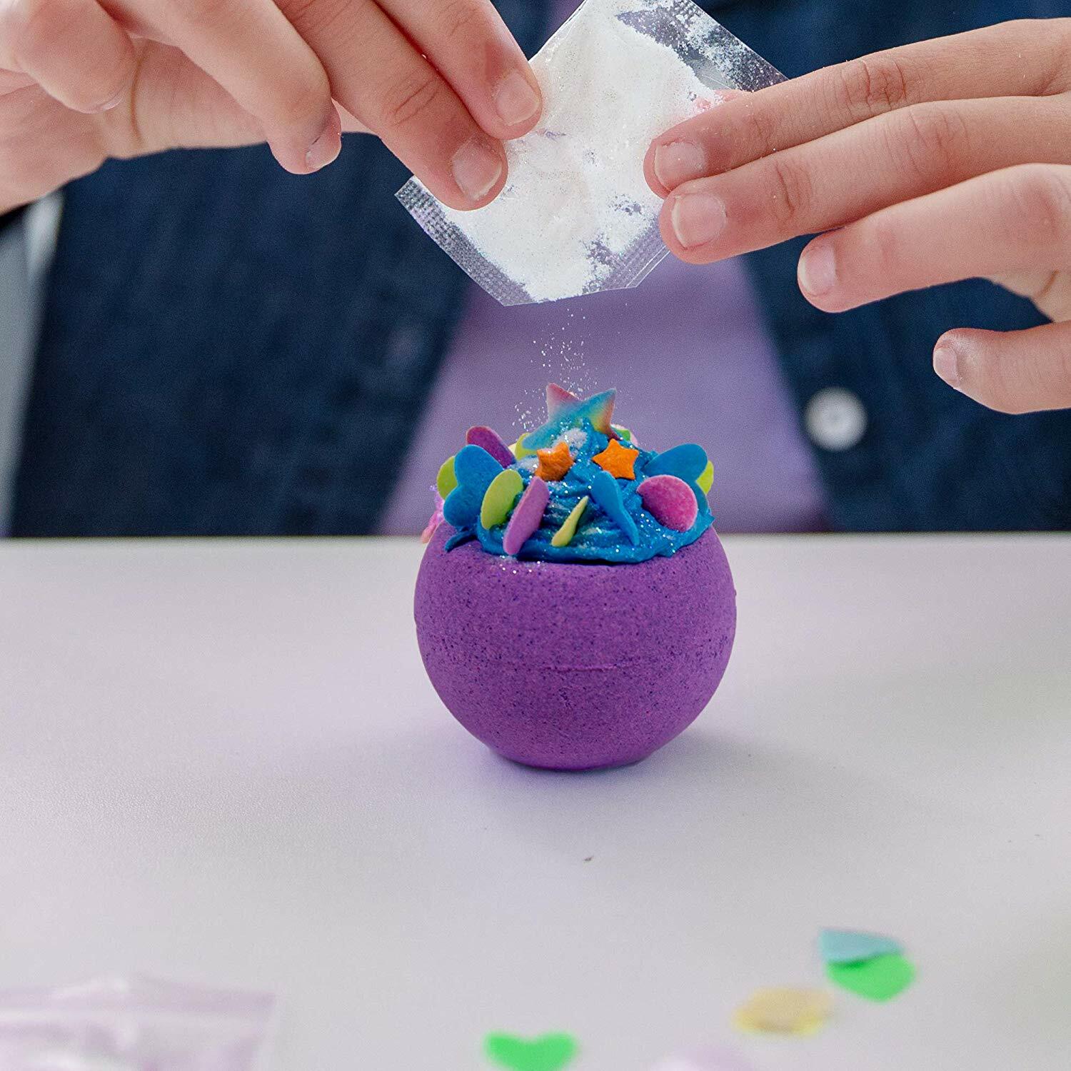 Cosmic Sugar Bath Bombs Surprise Fizzy Decorate w Whipped Soap DIY Kids ...