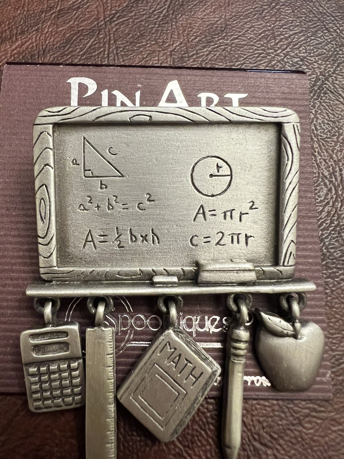 Pin Art Spoontiques School Teacher Pin Brooch Teacher Appreciation Gift ...