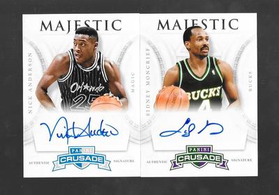 2013-14 Panini Crusade - NICK ANDERSON - Autograph - MAGIC | eBay