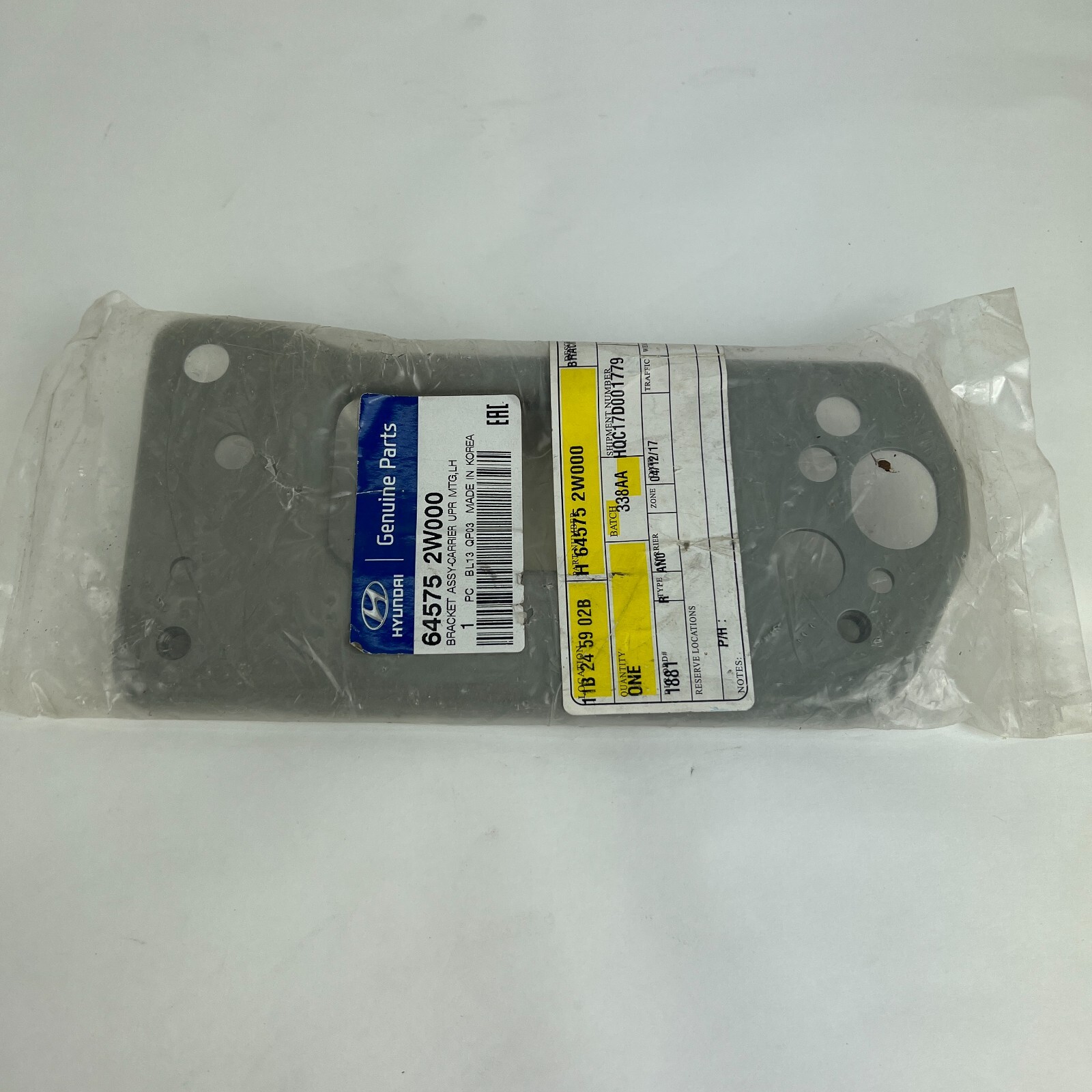 2013 - 2019 Hyundai Santa Fe Front Left Fender Mount Bumper Bracket ...