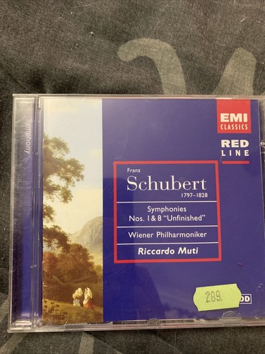Schubert: Symphonies Nos. 1 & 8 by Riccardo Muti Cd(b64/7) Free Postage ...