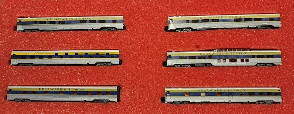 Con-Cor N Scale Delaware & Hudson Passenger Set #004304 | eBay