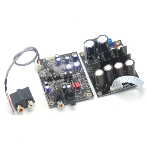 Mounted 24bit/192khz CS8416+PCM1798+AD827 Audio DAC Board&Power Supply ...