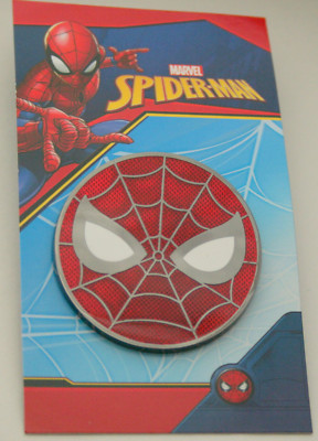 Marvel Comics LA Rocks Spiderman Face Round Brooch Pin New MOC | eBay