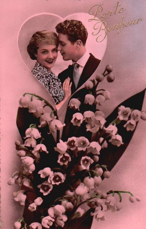 LOT OF 4 FANCY POSTCARDS of Couple in Love | eBay
