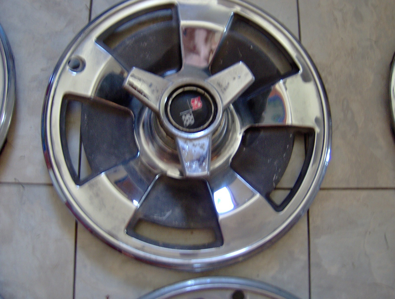 1966 66 Corvette 15 inch spinner wheel covers | eBay