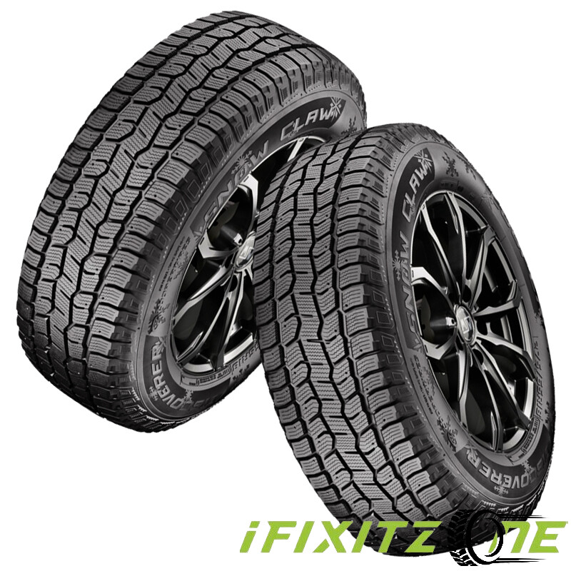 2 Cooper Discoverer Snow Claw 265/60R20 E/10 Tires, Studdable, Winter ...