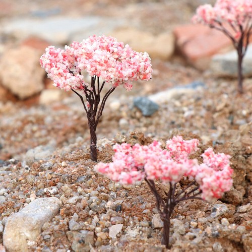 Miniature Plastic Tree Deciduous Trees Model Railroad Trees Model Trees ...