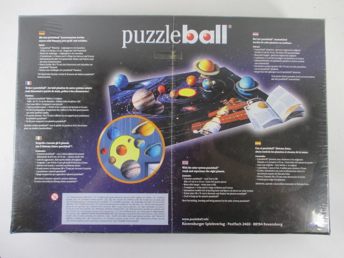 Solar System Puzzle Ball