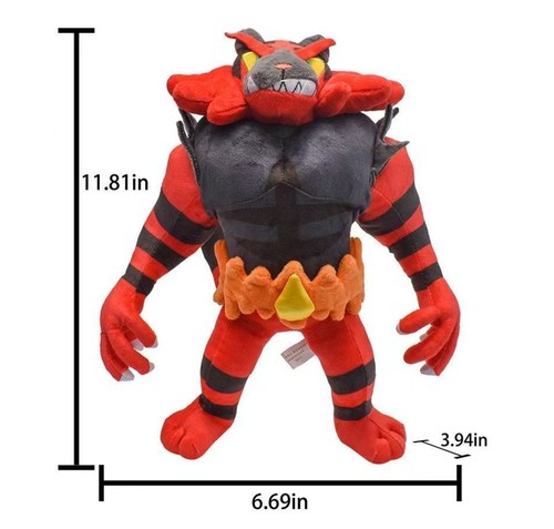Incineroar 33CM Plush Doll Figure Toy | eBay