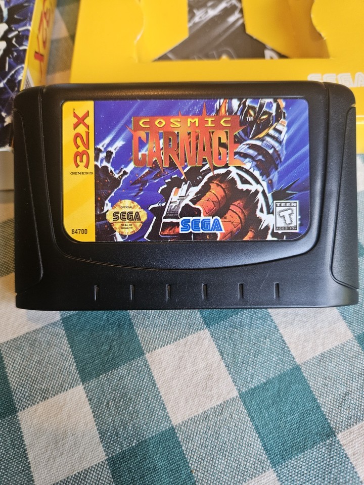 Cosmic Carnage Sega Genesis 32X Game 10086847000| eBay