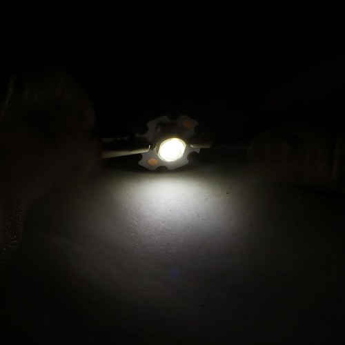 COB LED Light Chip Bead 1W 110lm 3000-3200K Replacement Warm White 5Pcs ...