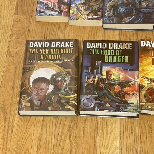 David Drake Almost Complete Lt. Leary Series RCN Saga Mix of HC PB 11 ...