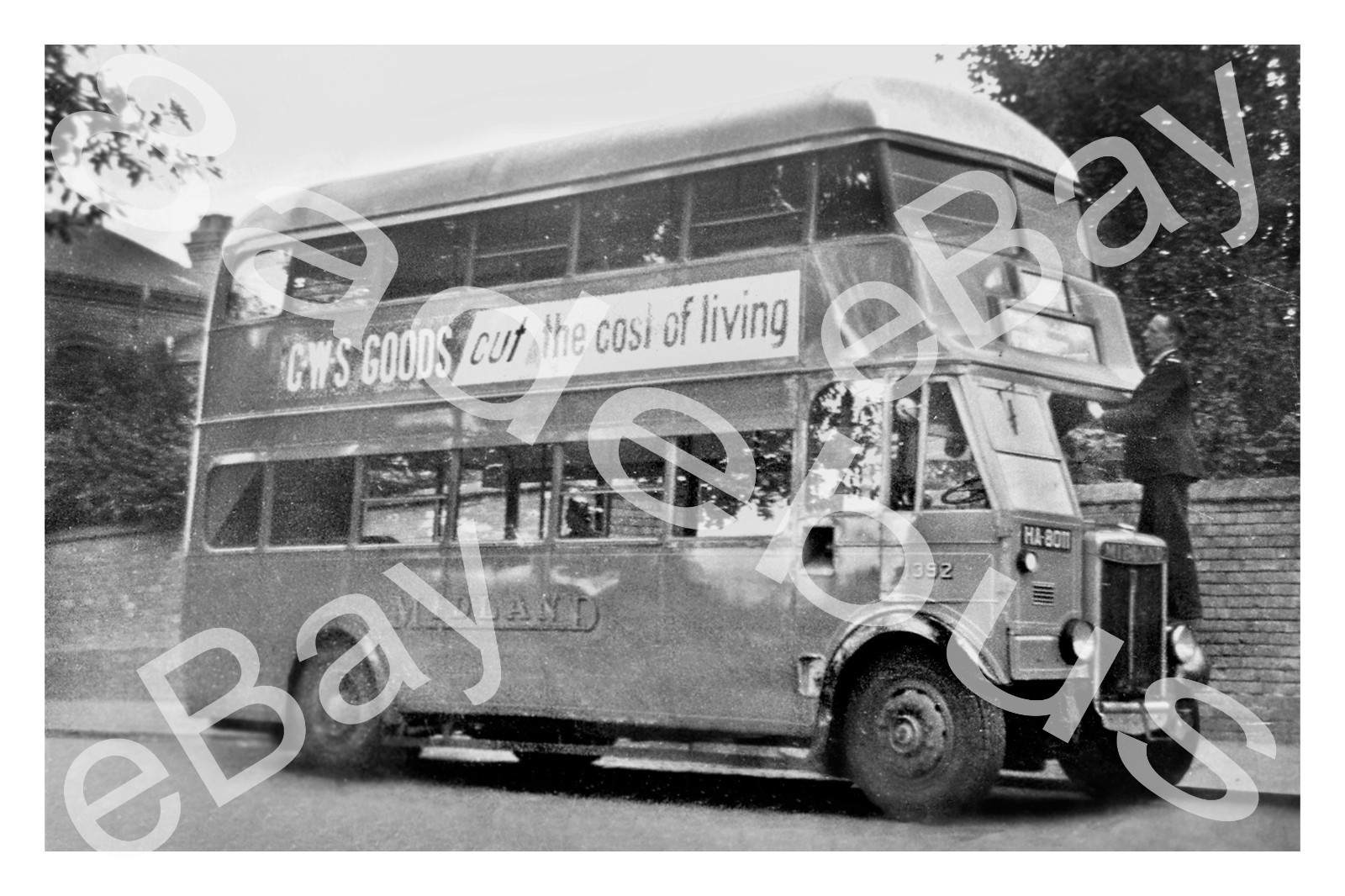Bus Photograph MIDLAND RED HA 8011 [1392] | eBay UK