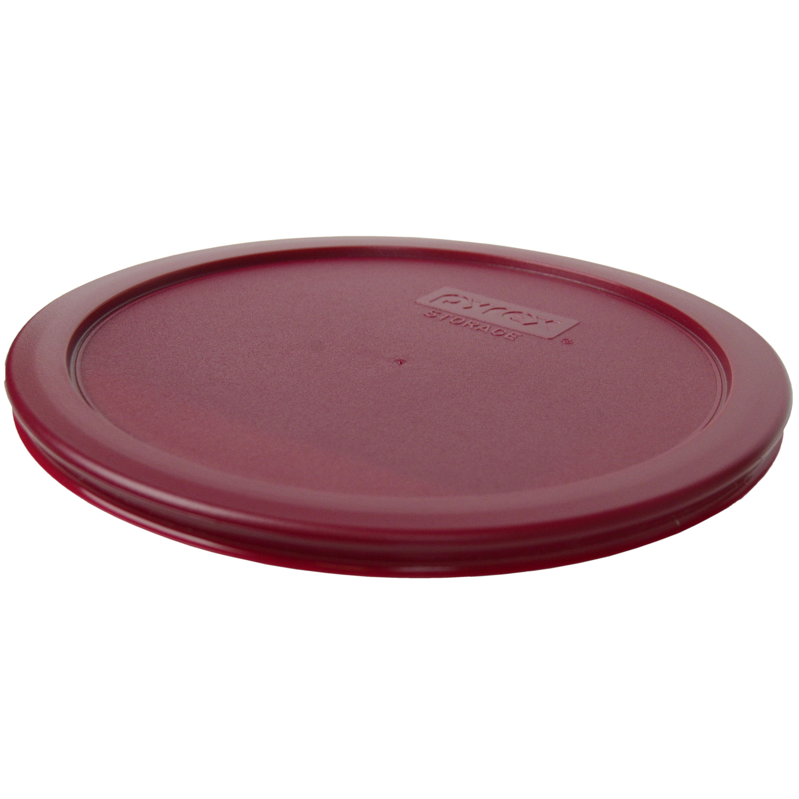Pyrex 7402-PC Sangria Red Plastic Round Storage Replacement Lid Cover ...