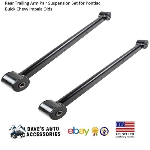 Rear Trailing Arm Pair Suspension Set for Pontiac Buick Chevy Impala ...
