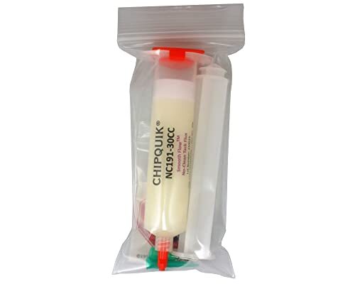 NC191-30CC Smooth Flow Tack Flux No-Clean in a 30cc syringe w/plunger ...