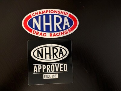 NHRA National Hot Rod Association APPROVED 1951 Original Racing Decal ...