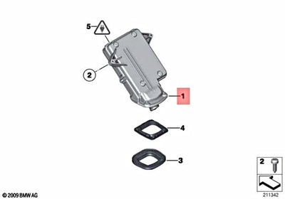 Genuine BMW E70 E71 SAC SUV Trim Decor Elements Black OEM 66539195898 ...