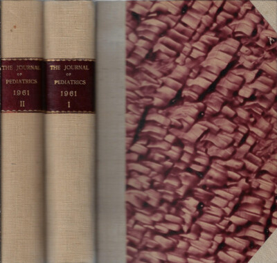 The journal of pediatrics Vol 59 anno 1961 (annata completa). . Waldo E ...