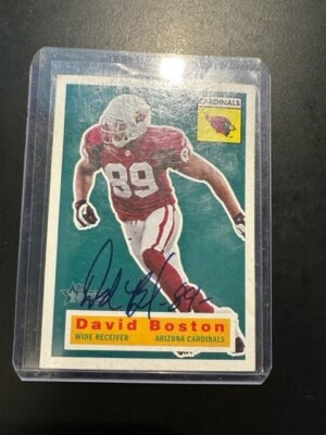 2001 Topps Heritage #8 - David Boston - Arizona Cardinals autograph | eBay