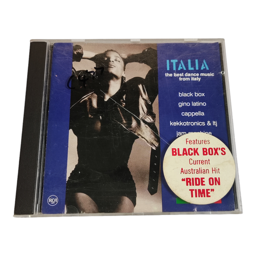 Italia - Dance Music from Italy CD - Compilation - RCA Label - Italo ...