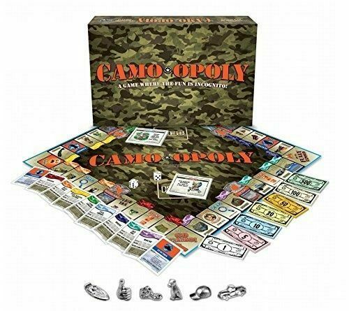 Late for The Sky Camo-opoly Board Game for sale online | eBay