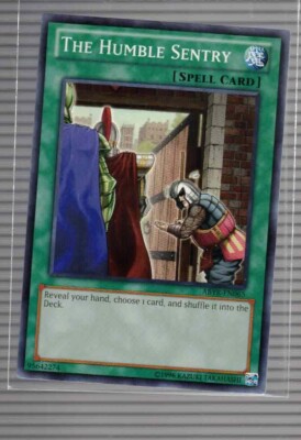 Yugioh! The Humble Sentry - ABYR-EN065 - Common - Unlimited Edition | eBay