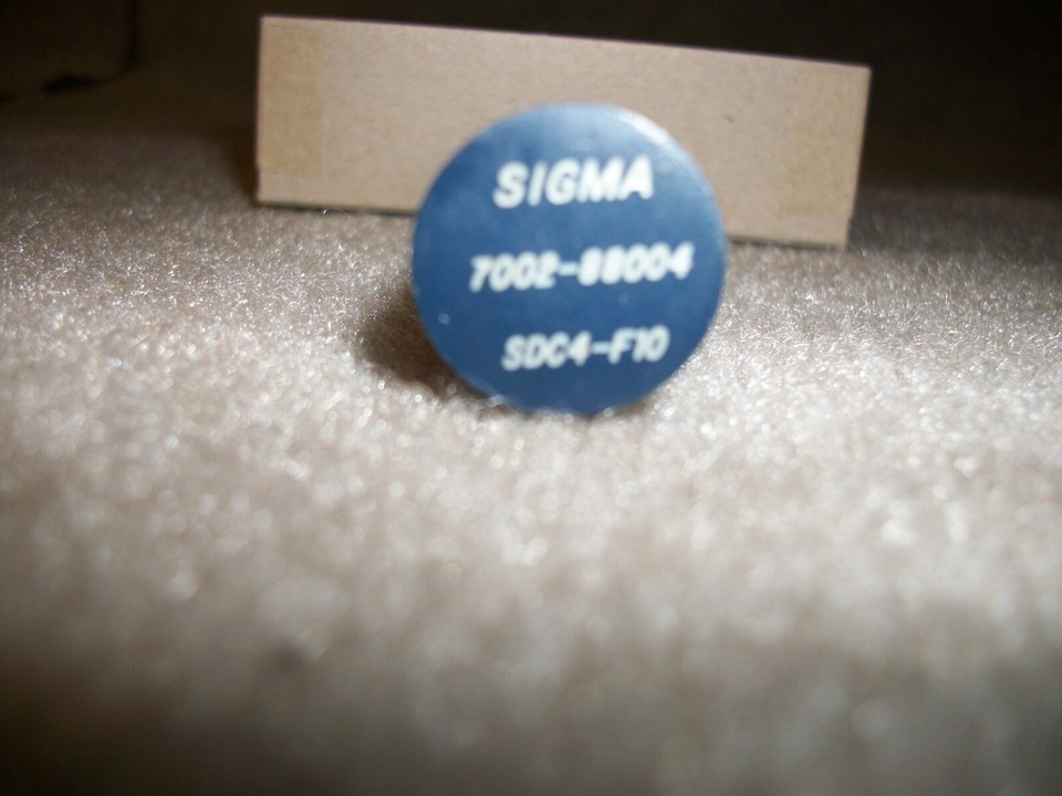 SIGMA 7002-88004 SDC4-F10 SENSOR TRANSDUCER ? OUT OF PANAMETRICS METER ...