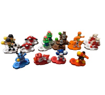 Kinder Egg Joy NBA Mascot 2022 Limited Edition Lot of 16 Figures NEARLY ...