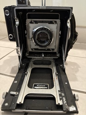 Vintage Graflex Speed Graphic 4x5 Press Camera Kit Collector Set (1953 ...
