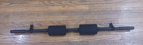 BOWFLEX SQUAT LAT BAR POWER PRO ULTIMATE with PADS and STRAPS READ | eBay