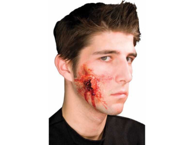 Easy FX Peel & Stick Gunshot Wound Kit SFX Makeup Halloween Cosplay ...