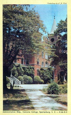 Spartanburg South Carolina Converse College Administration Building ...