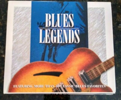 Blues Legends - 3 DISC Audio CD By LEGENDARY Artists~VINTAGE~MADE IN ...