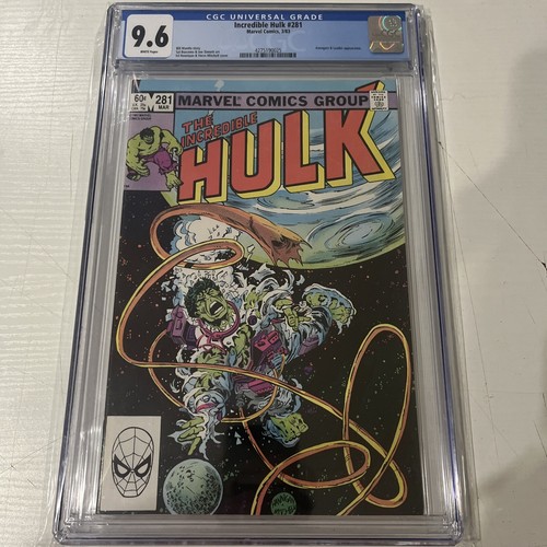 The Incredible Hulk #281 Marvel 1983 CGC 9.6 Combined Shipping | eBay