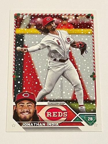 2023 Topps Holiday Mega Box Baseball #135 - Jonathan India - Cincinnati ...