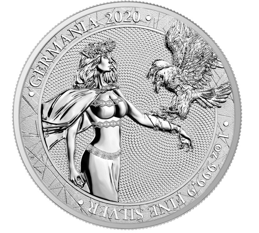 2020 Germania 1 Oz BU .999 Silver W/ COA & AirTite Capsule !! | eBay