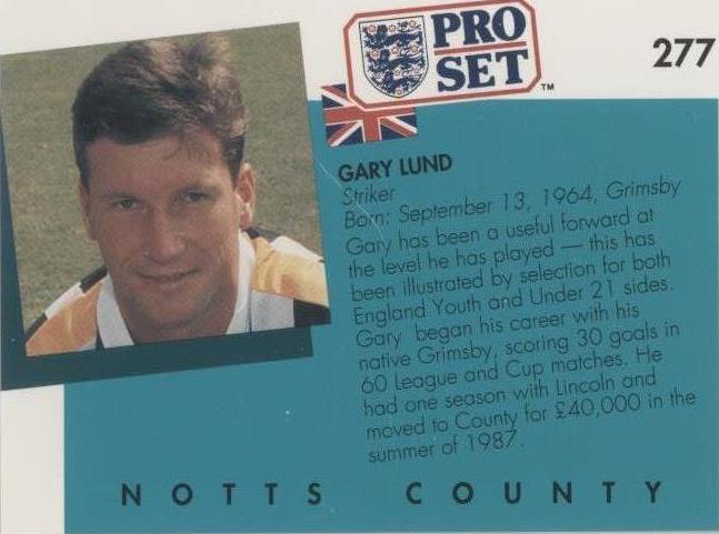 1990-91 Pro Set Gary Lund #277 for sale | eBay