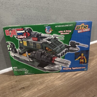 GI Joe Vs Cobra BTR Built To Rule! Raging Typhoon with Blowtorch 6542 ...