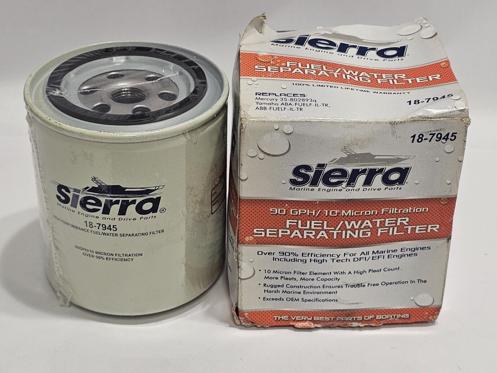 SIERRA 18-7945 - Cross reference fuel filters