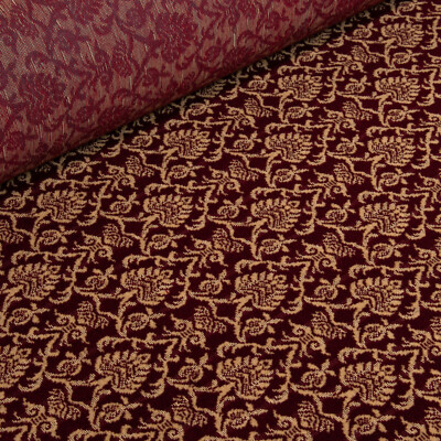 British Rail Moquette By The Metre - Red Snapdragon - Vintage Railway ...