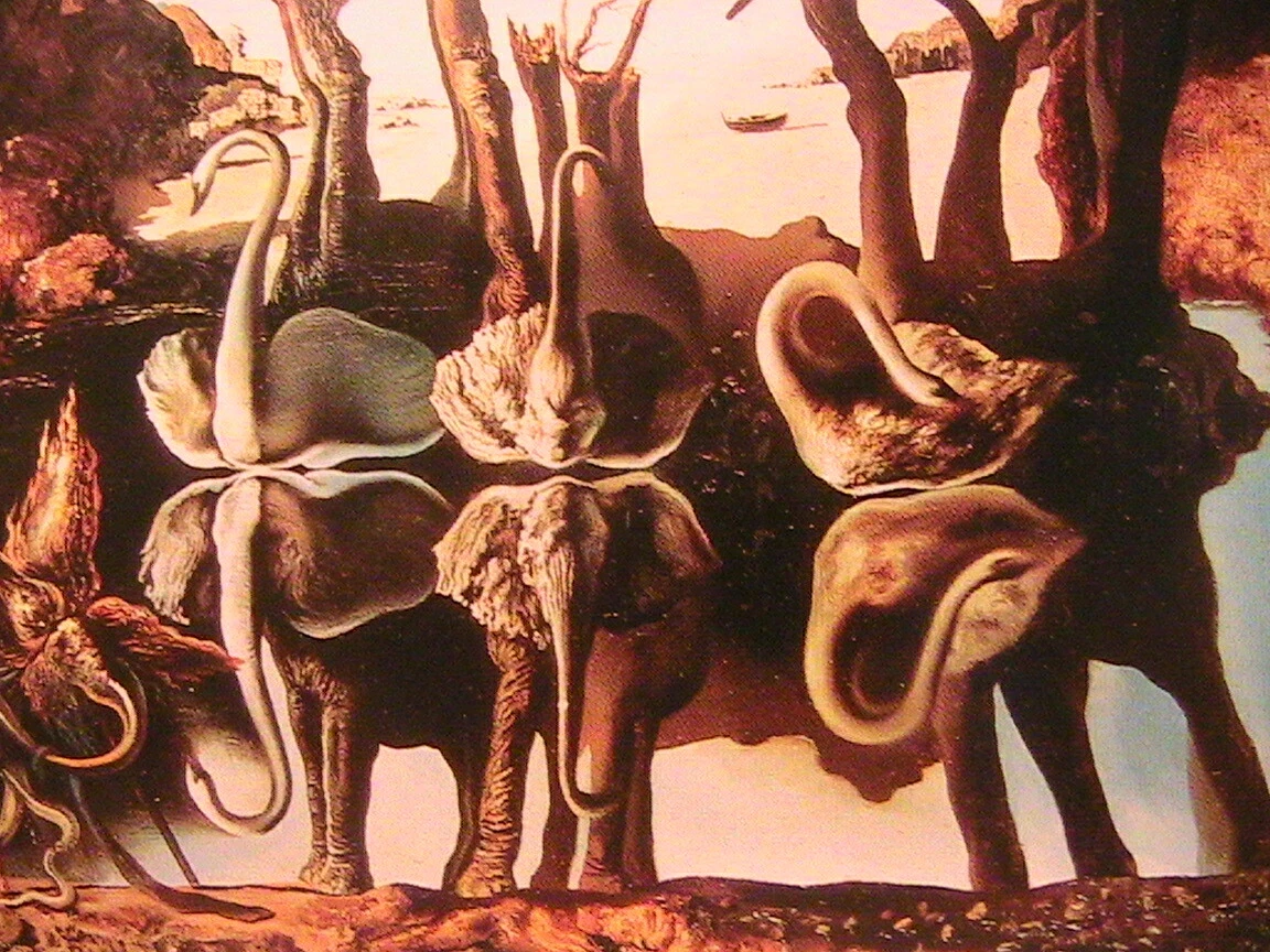 The Elephants Salvador Dali 1961