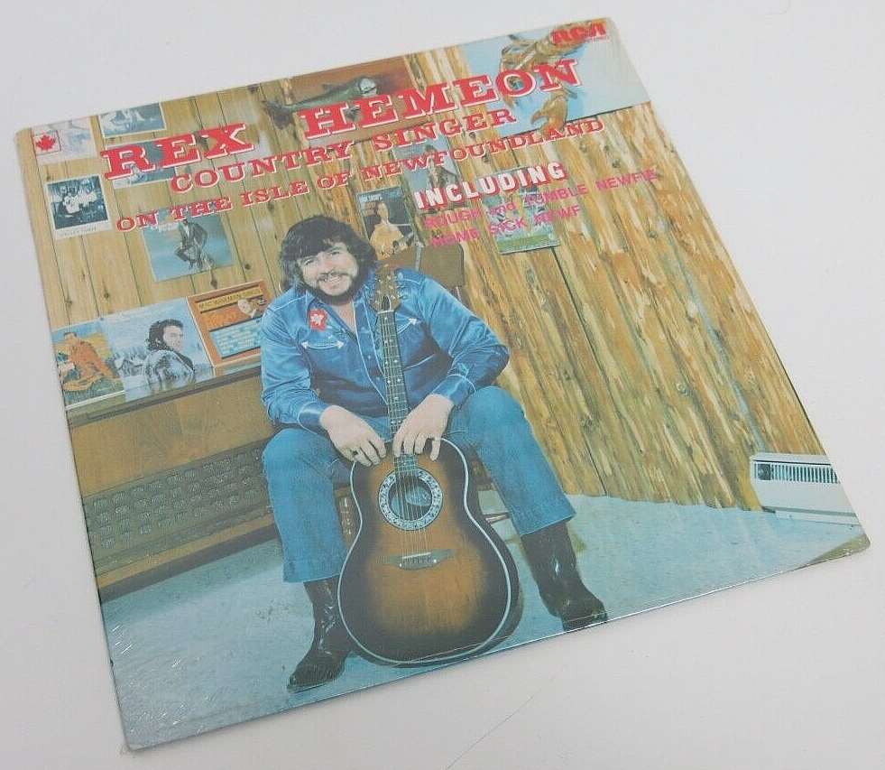 Rex Hemeon Country Singer On the Isle Of Newfoundland Vinyl Album RCA ...