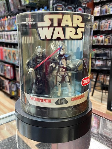 Emperor Palpatine & Commander Vill (Star Wars Order 66, Hasbro) SEALED ...