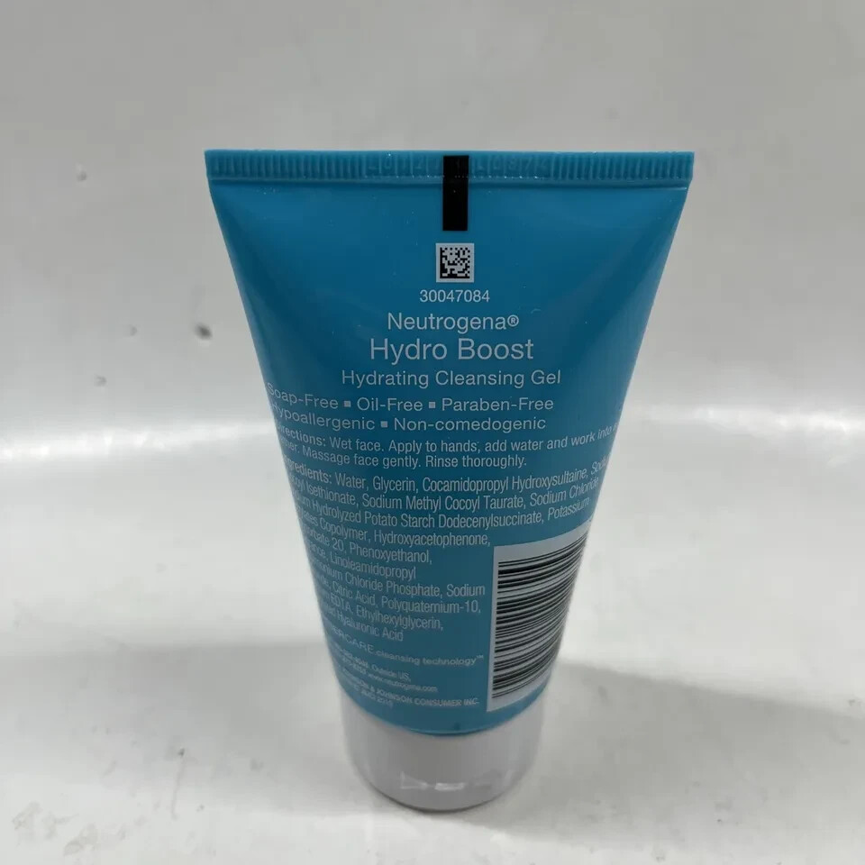 New Neutrogena Hydro Boost Lightweight Hydrating Facial Cleansing Gel ...